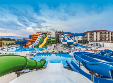 Eftalia Splash Resort i Tyrkiet, lækkert hotel tæt på Belek og Antalya.
